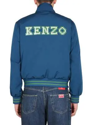 Kenzo Harrington Jacket With Logo Detail