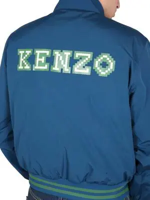Kenzo Harrington Jacket With Logo Detail