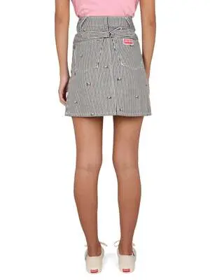 Kenzo Printed Miniskirt - Blue