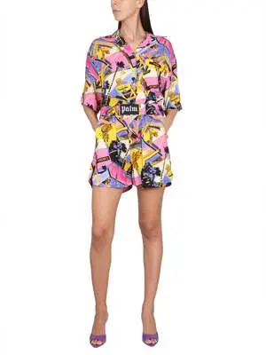 Palm Angels Miami Mix Print Shirt