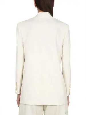Palm Angels Blazer With Knit Detail