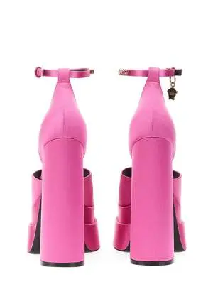 Versace Medusa Platform Sandals - Pink