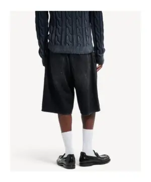 Balenciaga Denim Stay Press Shorts