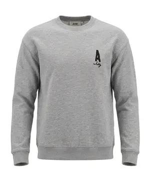 AUTRY Logo Print Cotton Sweater