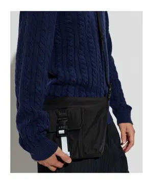 A.p.c. Zippered Shoulder Bag