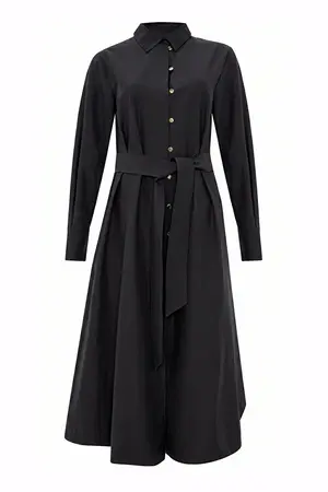 EXQUISE Mckinley Midi Dress - Black