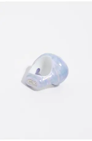 Bimba Y Lola Enameled Resin Seashell Ring