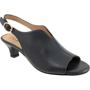 Trotters Norma Slingback Sandal - Navy