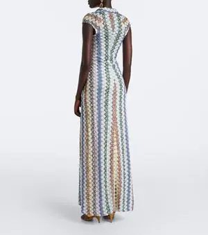Missoni Gathered Maxi Dress