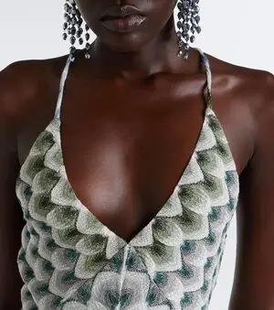 Missoni Metallic Fiber Maxi Dress