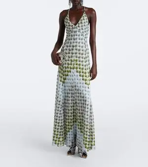 Missoni Metallic Fiber Maxi Dress
