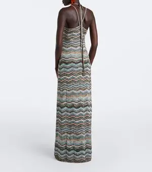Missoni Zigzag Lame Maxi Dress