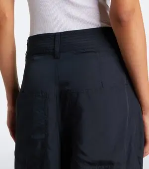 Isabel Marant Étoile Inaya Layered Wide-leg Pants
