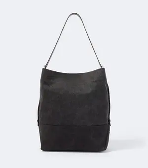 LEMAIRE Belted Tote Bag - Grey