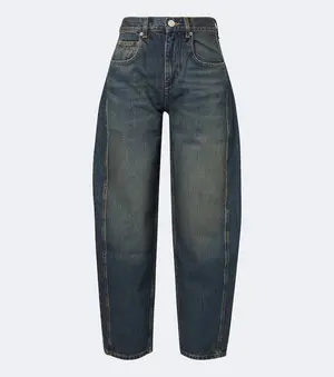 Isabel Marant Étoile Oriane Barrel-leg Jeans - Blue