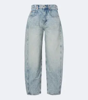 Isabel Marant Étoile Oriane Barrel-leg Jeans In Faded - Blue