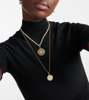 FOUNDRAE Lovestruck Commitment 18kt Pendant Necklace