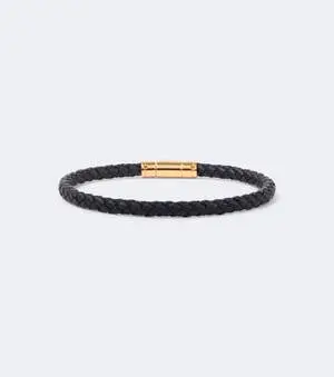 TOM FORD Braided Leather Bracelet