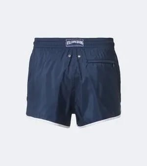 Vilebrequin Mid-rise Swim Trunks With Drawstring Waist