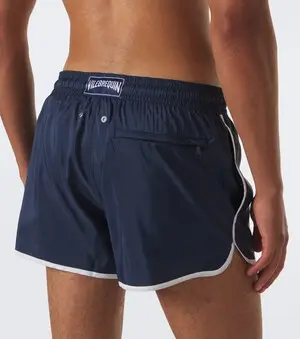 Vilebrequin Mid-rise Swim Trunks With Drawstring Waist