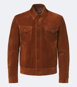TOM FORD Suede Field Jacket