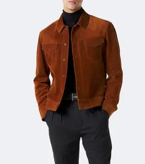 TOM FORD Suede Field Jacket