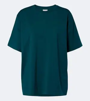 Dries Van Noten Cotton Jersey T-shirt - Green