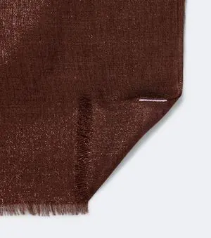Brunello Cucinelli Lurex® Cashmere And Silk-blend Scarf