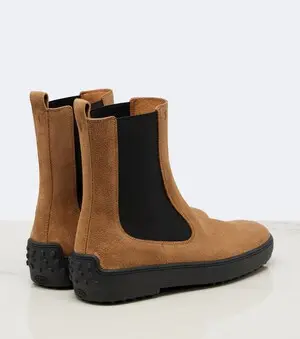 TOD'S Suede Chelsea Boots