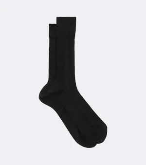 TOM FORD Ribbed-knit Cotton Crew Socks
