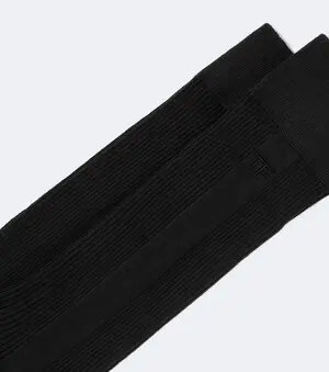 TOM FORD Ribbed-knit Cotton Crew Socks