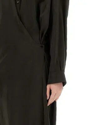 LEMAIRE Straight Collar Twisted Dress