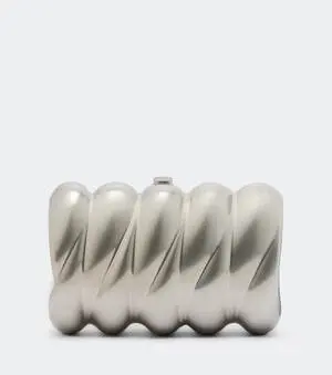Simkhai Reya Clutch - Silver