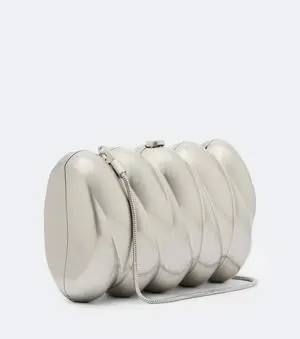 Simkhai Reya Clutch - Silver