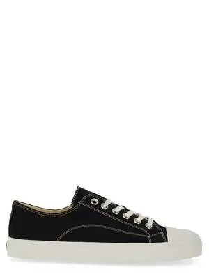 Moschino Leather Sneakers - Black