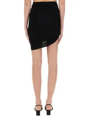 Jacquemus The Drapeado Mini Skirt