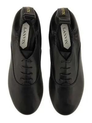 LANVIN Lace-up Slipper