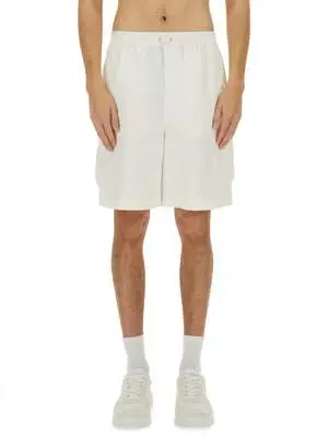 Gucci Cotton Web Shorts - White