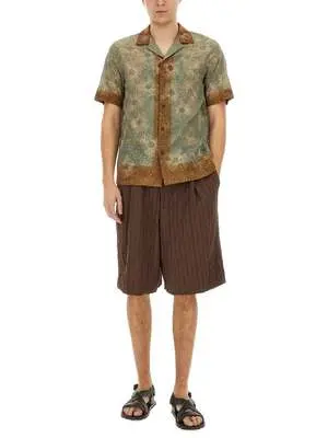 Dries Van Noten Boxy Fit Shirt - Multicolor