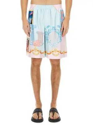 Versace Printed Shorts - Multicolor