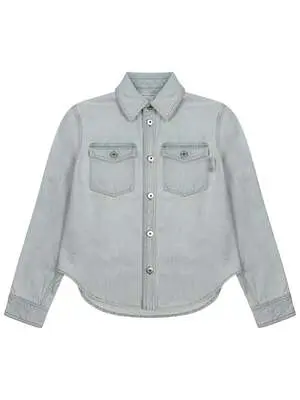Bottega Veneta Extra Bleach Denim Shirt - Blue