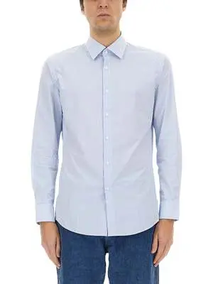 BOSS Boss Men Striped Shirt Multicolor