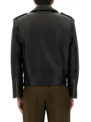 Saint Laurent Leather Biker Jacket