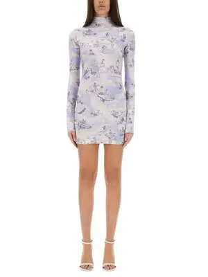 Off-White Serenity Short Dress - Multicolor