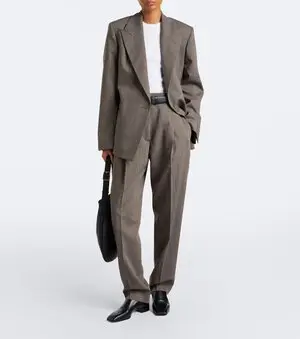 RÓHE Wool-blend Tapered Pants