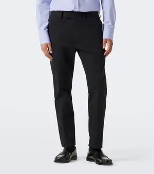 TOM FORD Cotton Twill Straight Chinos