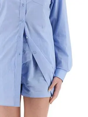 Moschino Poplin Chemise Jumpsuit