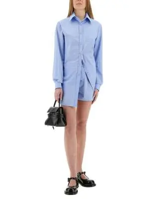 Moschino Poplin Chemise Jumpsuit