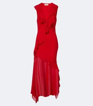 De La Vali Floral Cocktail Dresses