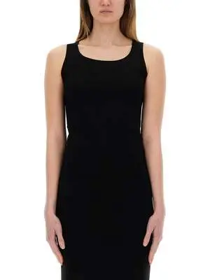 Max Mara Ribbed Tank Top - Black